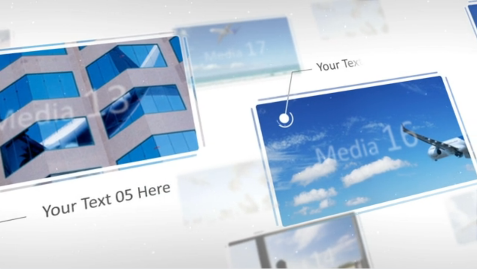 Elegant Flying Display