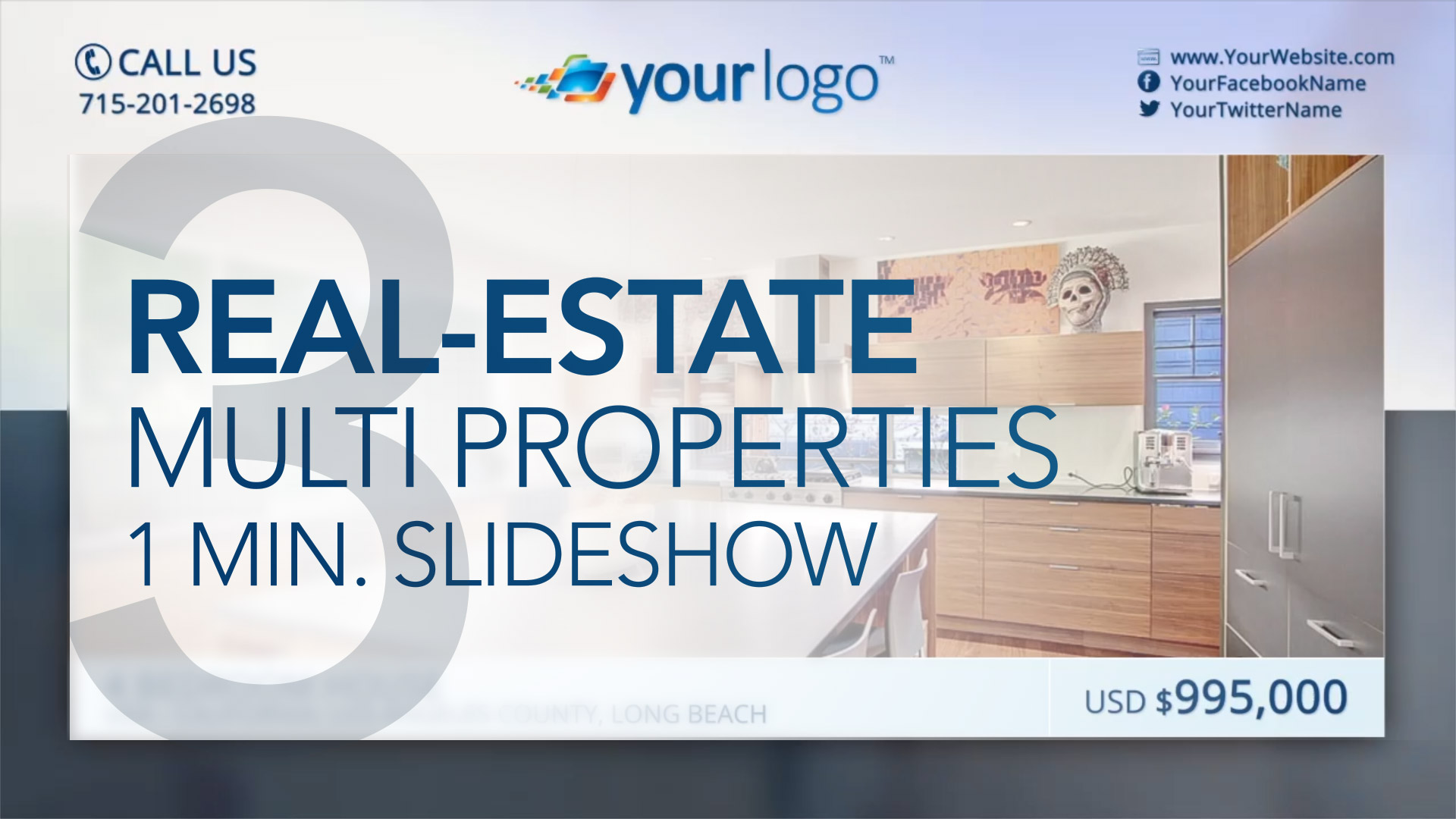 Real-Estate Multi Properties 1min Slideshow 3