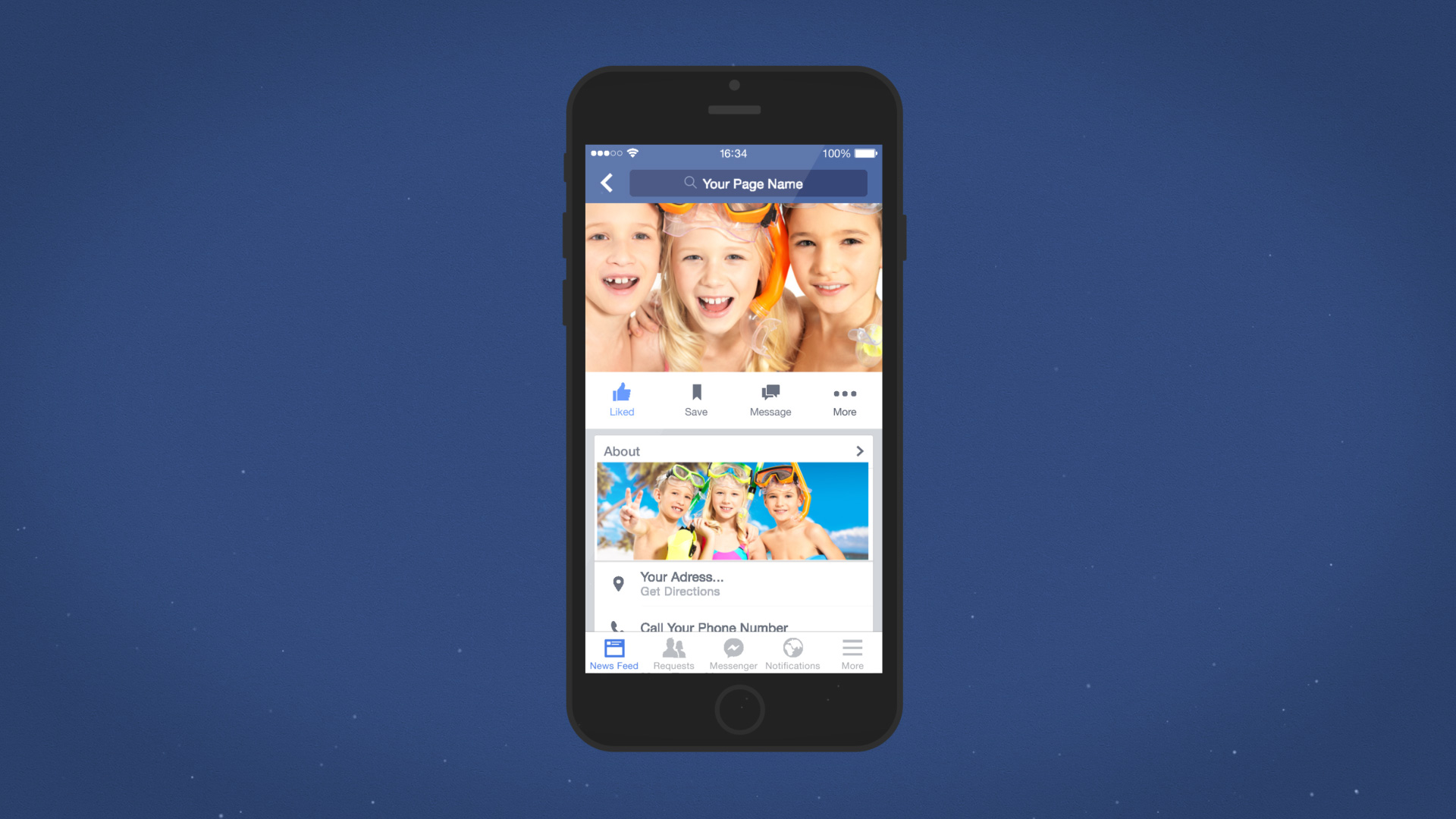 Facebook Mobile Intro